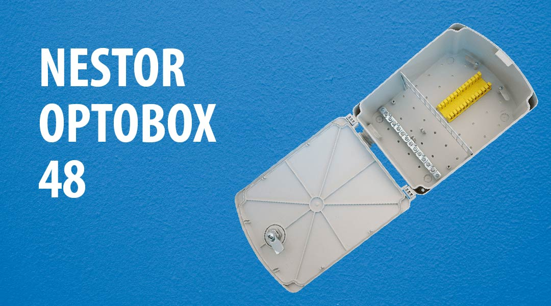 New multipurpose termination box Nestor OptoBox 48 for outdoor installation - Nestor Cables
